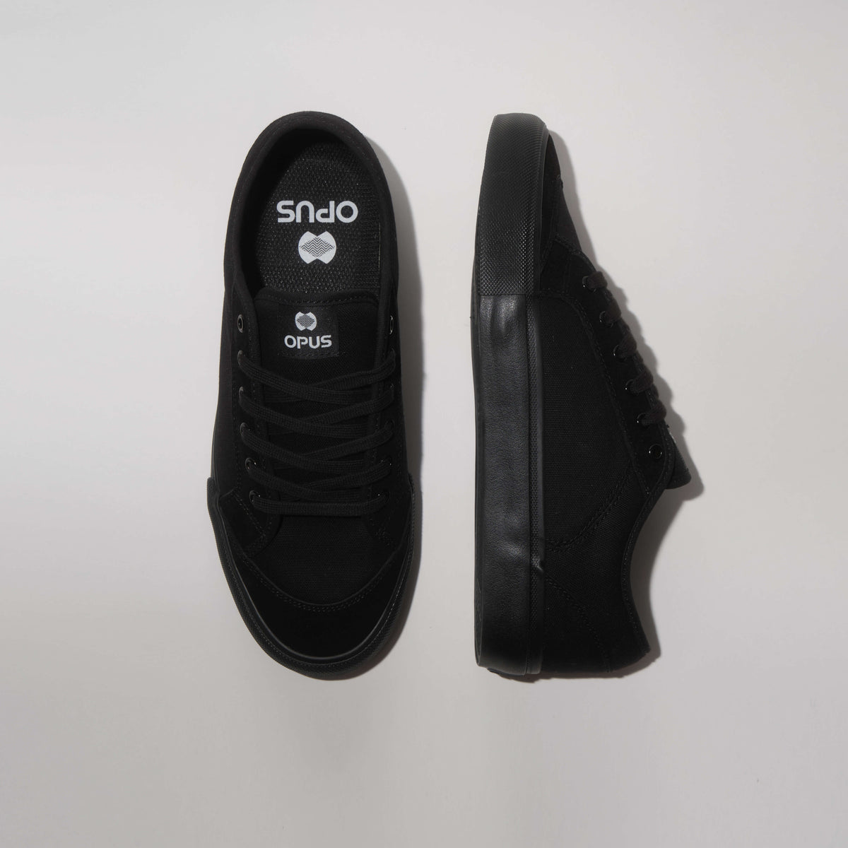 Opus Court Low - Black/Black – GFCHQ